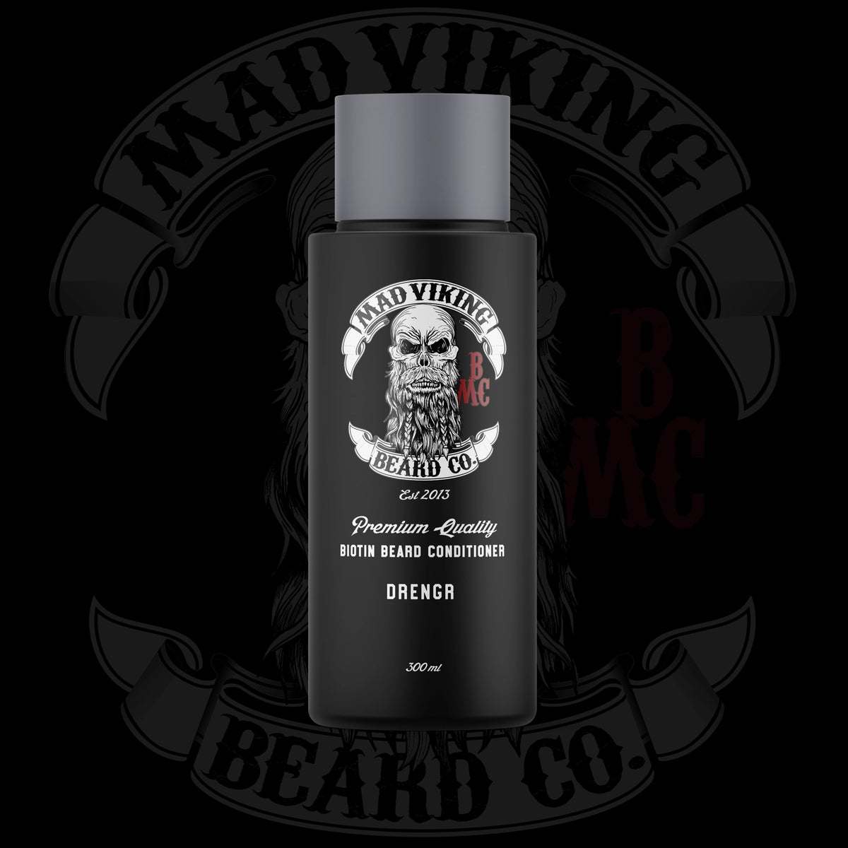 Drengr Biotin Beard Conditioner - 8 Oz - Oakmoss, Cedarwood, Musk - Mad ...
