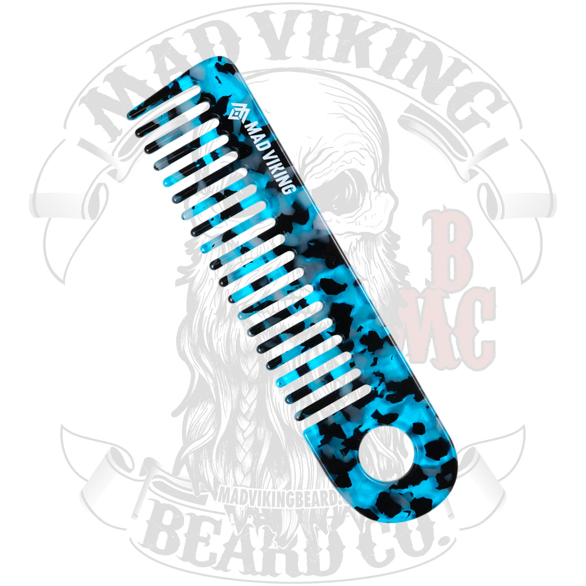 ICEFALL Pocket Beard Comb – Anti-Static Detangler for Smooth Beards ...