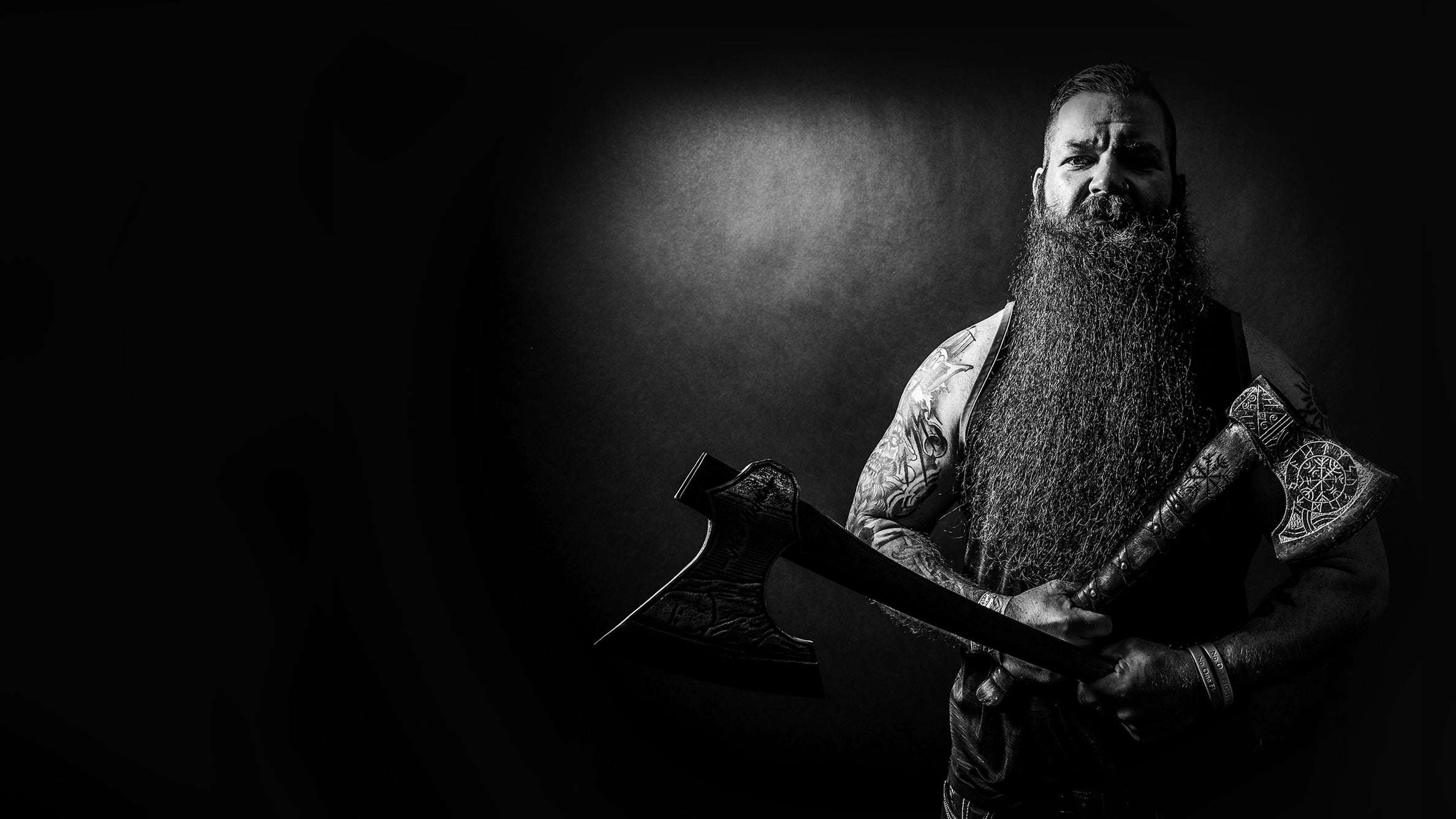 Biotin Beard Wash & Beard Conditioner Combo - 2 Pack - Mad Viking