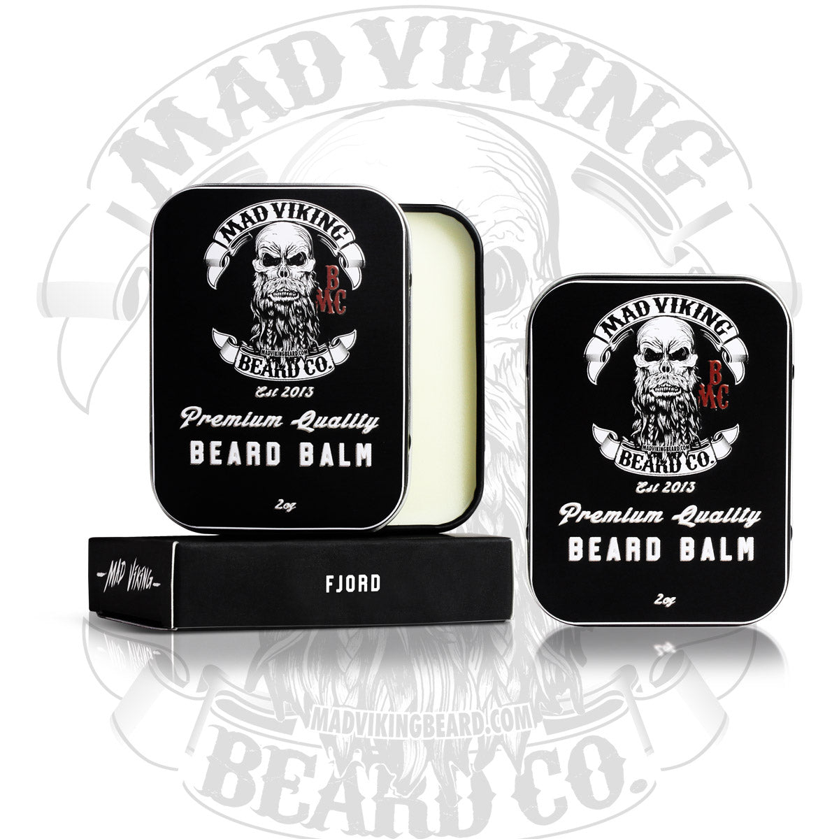 Beard Balm 2 Pack - 16 Scents Available - All Natural - Mad Viking